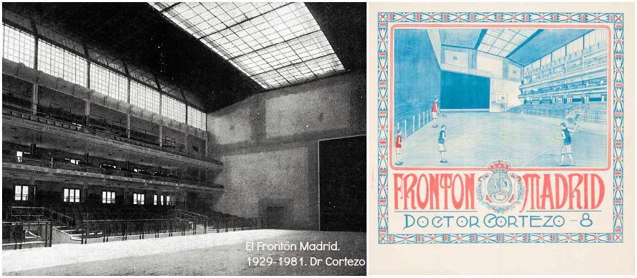 Frontón Madrid: historia del gran templo de la pelota desaparecido en ...