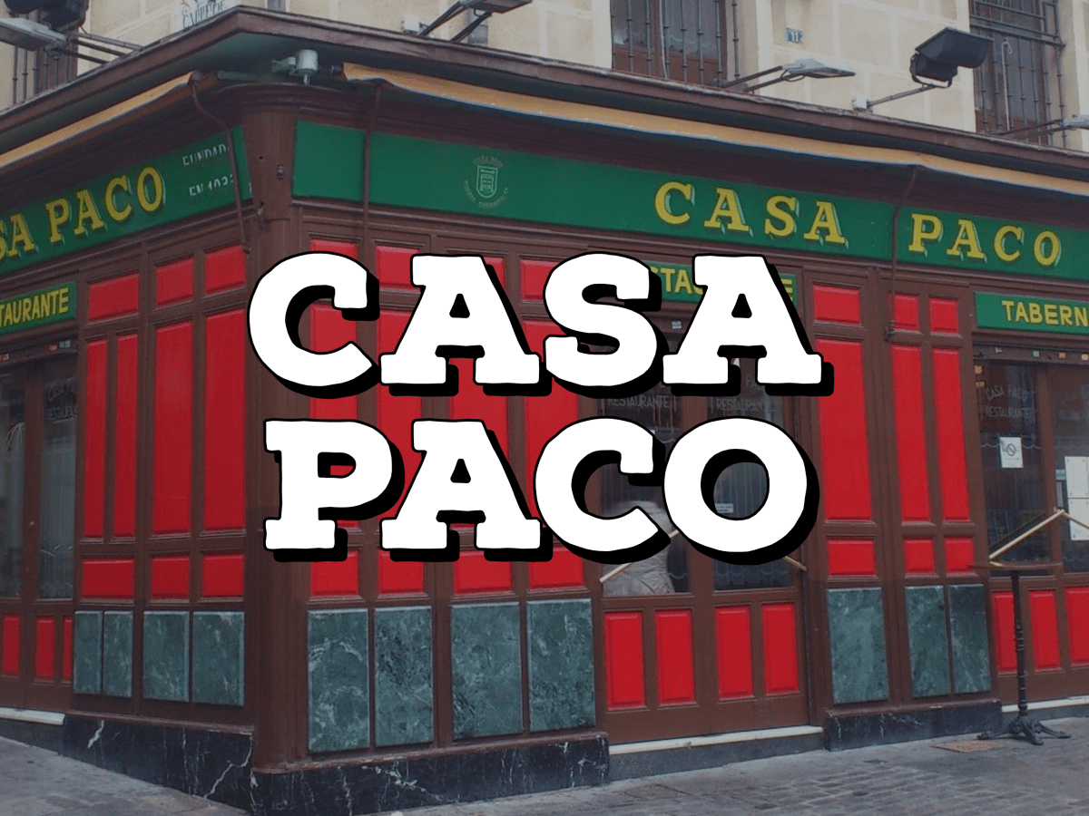 Casa Paco, vinos y cocido castizo desde 1890 – Gato por Madrid