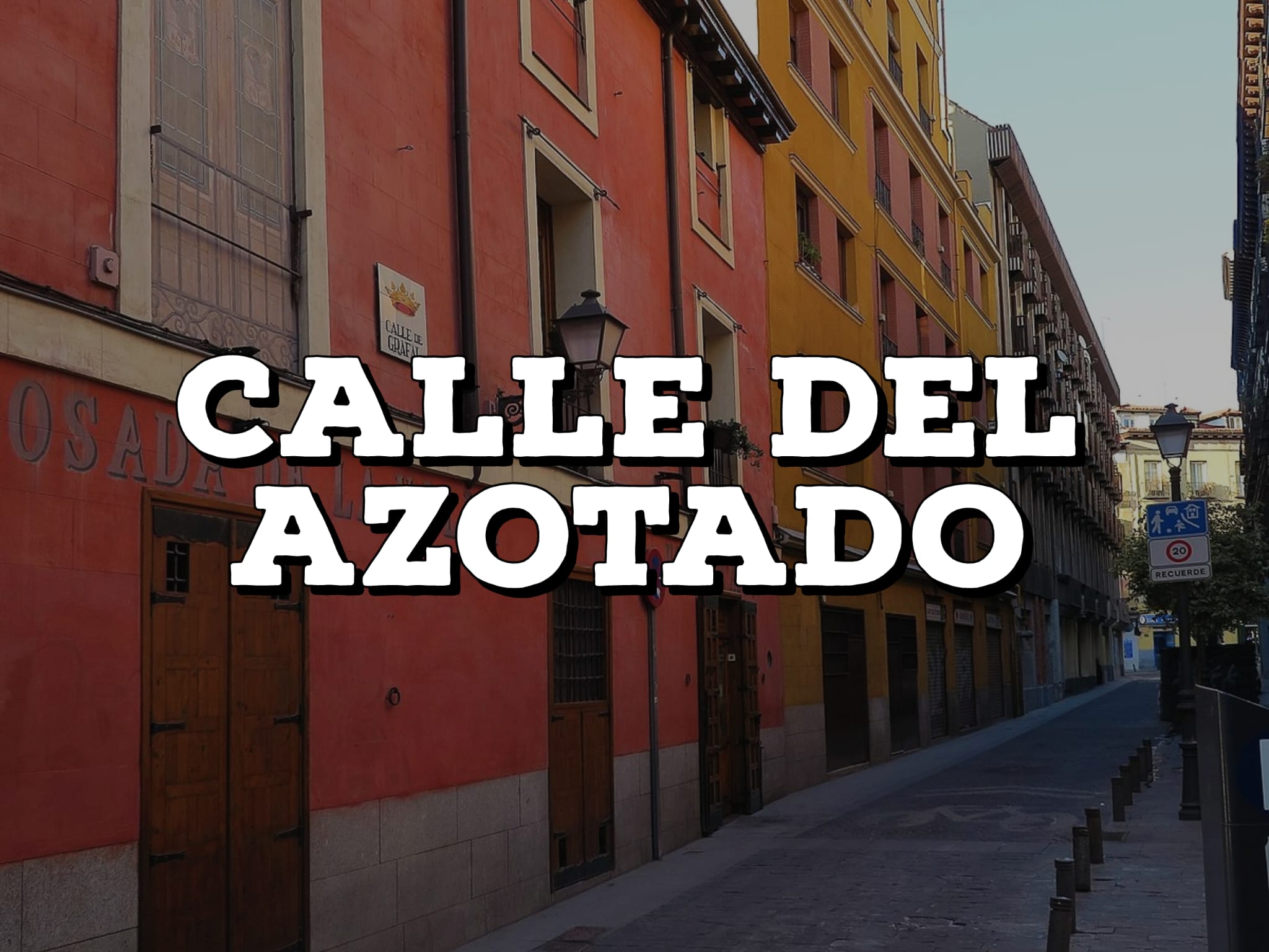 Calle de Grafal, antes conocida como calle del Azotado – Gato por Madrid