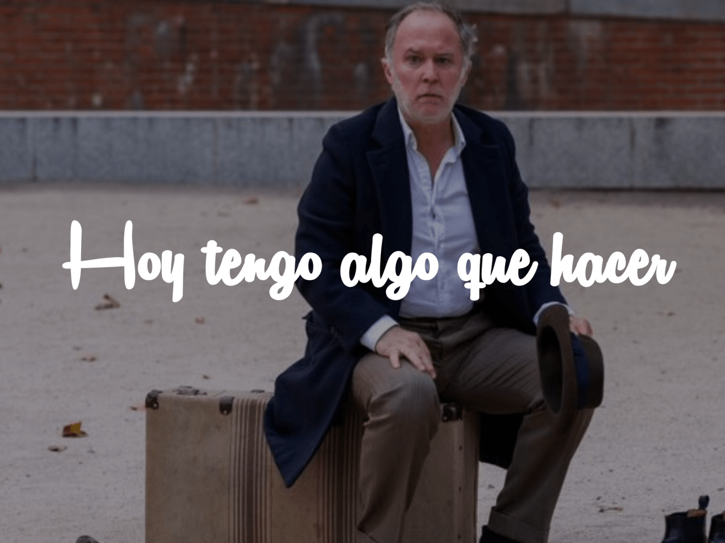 Hoy tengo algo que hacer: una comedia filosófica sobre la obsesión de ...